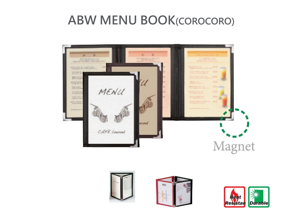 Tri-Fold 6 Pages Menu // ABW-1