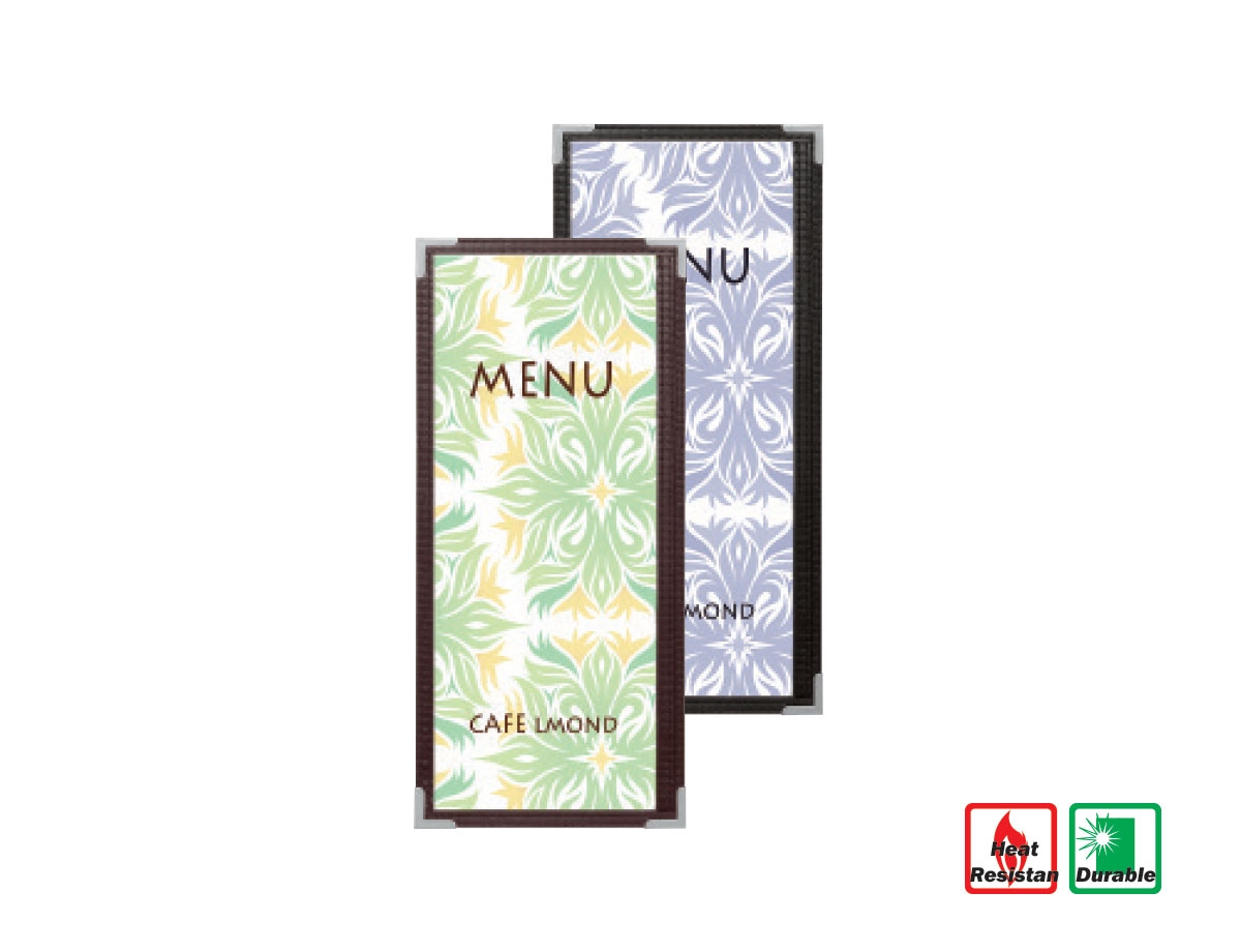 A4 Slim Clear Single Sheet Menu