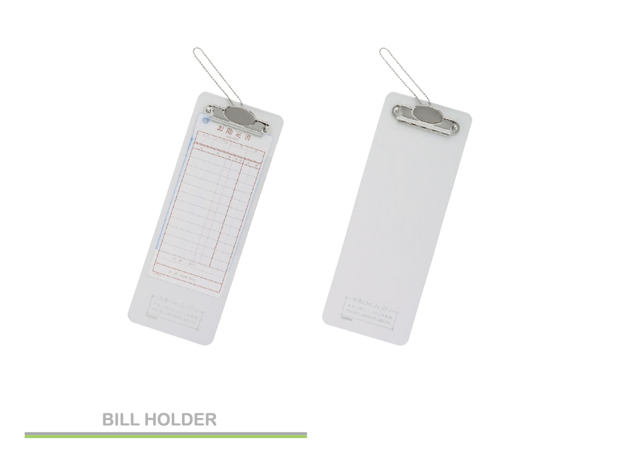 ABS Receipt Holder Clip Board