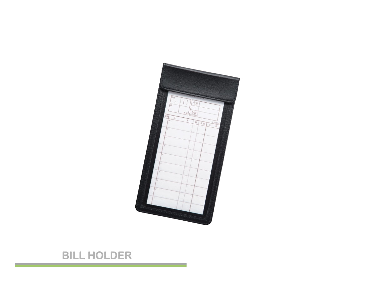 Synthetic Leather Receipt Holder Clip Board