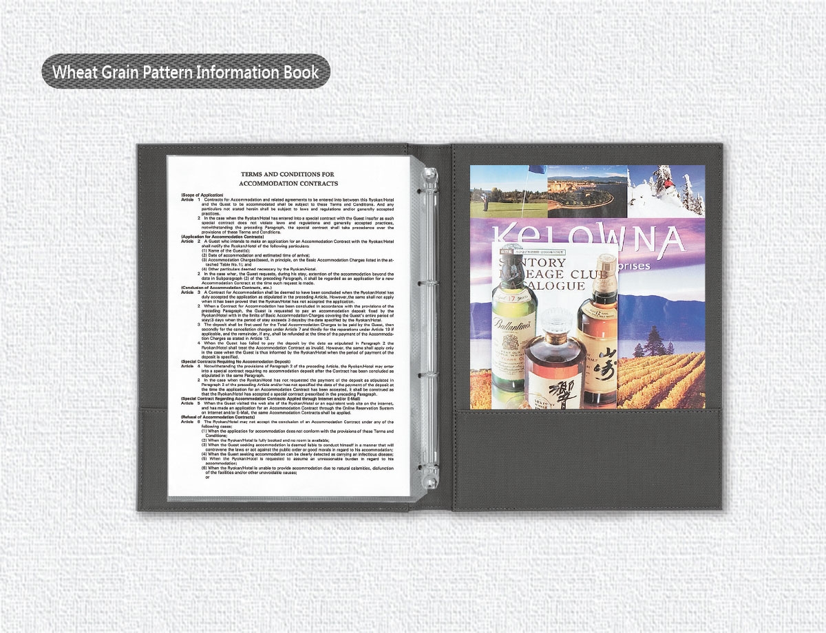 A4 INFORMATION BOOK COVERS // INFORMATION-HB