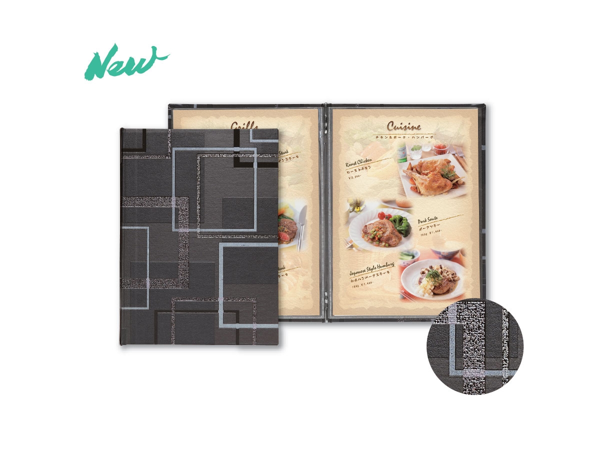 A4 Modern style Menu Covers // RE-301