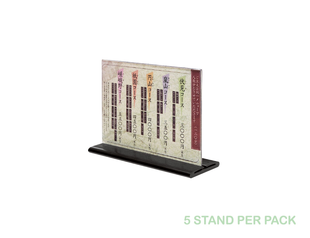 Stylish Table Menu Stands