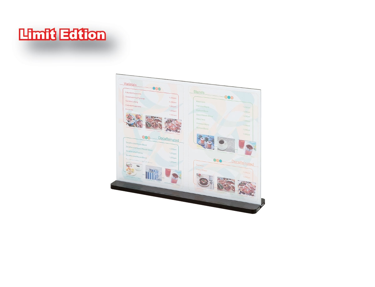 Stylish PVC Table Menu Stands