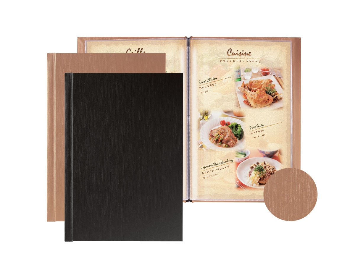 A4 Modern Style Menu Covers // SOL-1