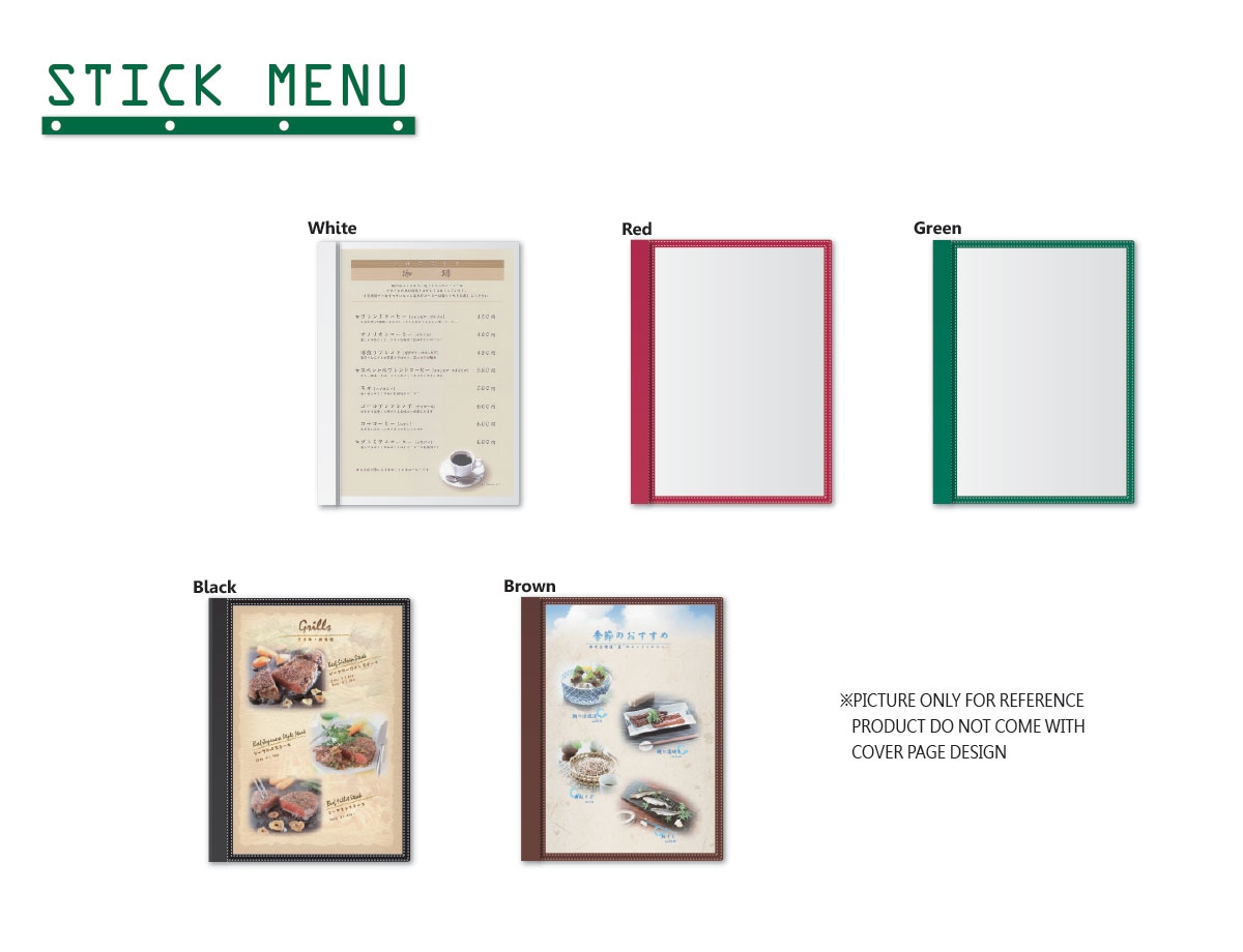 DIY Stick Menu - Create your own